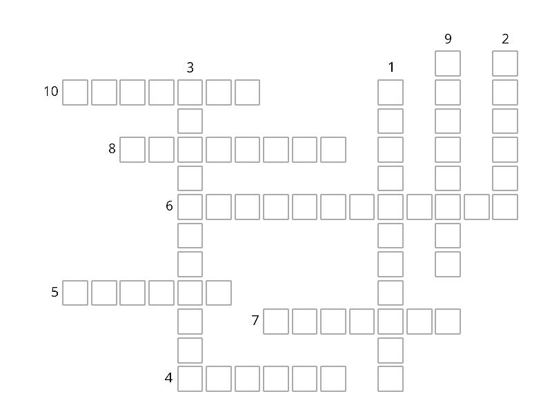 Forest - Crossword