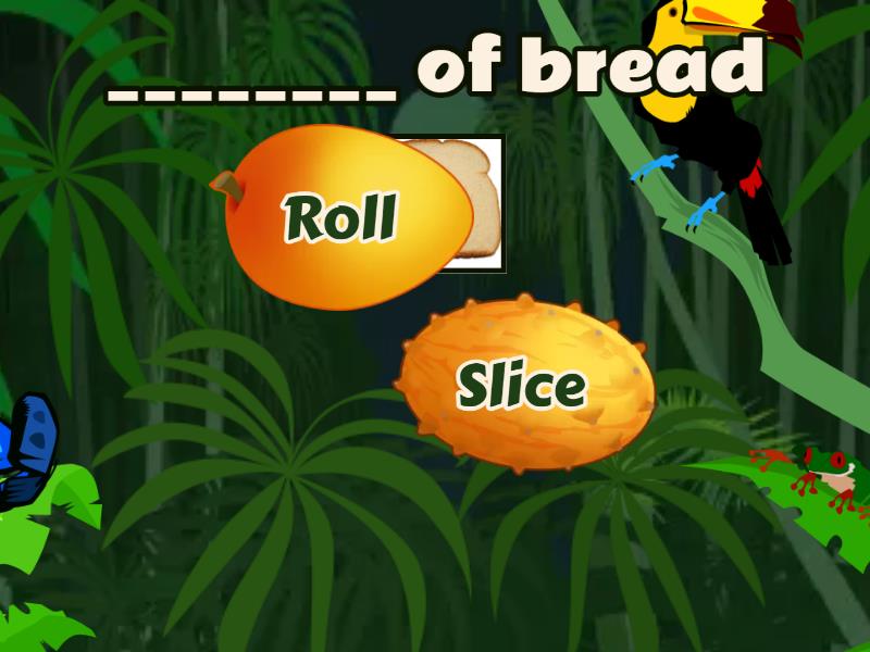 EOW 3 Unit 8 Vocabulary 1+2 - Flying fruit