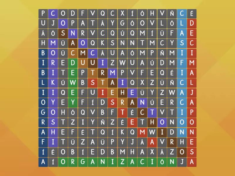 La clasificación Decimal Japonesa - Sopa de letras