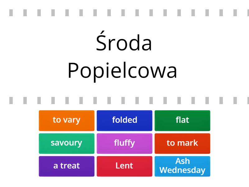 Pancake Day - Find the match