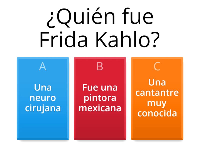 Frida Kahlo - Quiz