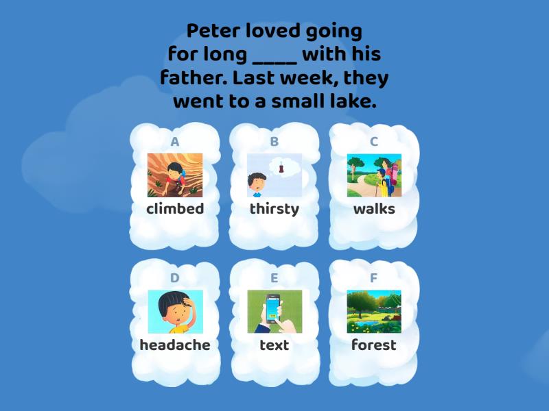 Movers Reading Part 3 - Practice (1) - Quiz