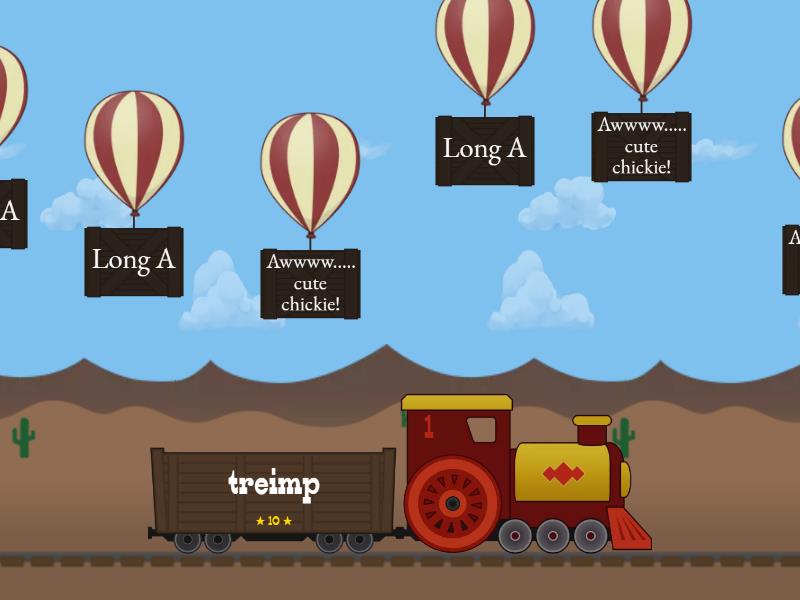 : Long vowel NONSENSE! - HARD!!!! - Balloon pop