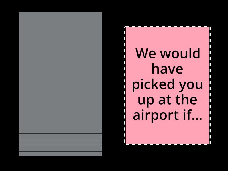 Third conditional - Speaking cards