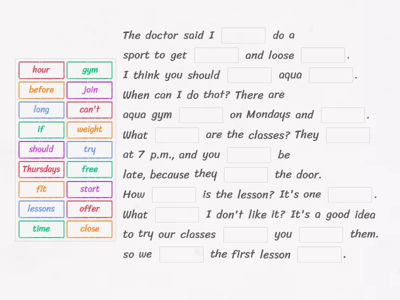 My feet smell - using modals - Complete the sentence