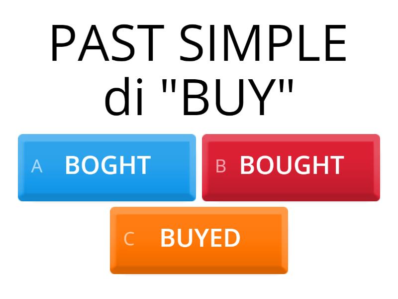 il "Past simple" - Quiz