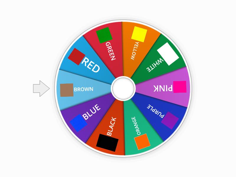 COLORS - Spin the wheel