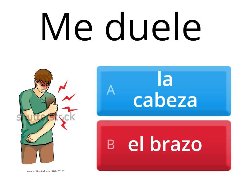 ¿Qué te duele? - Quiz