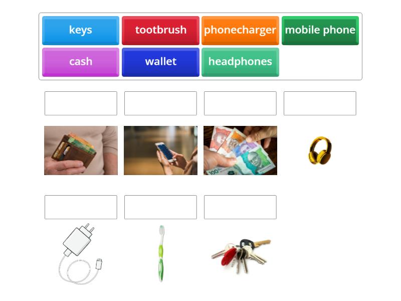 Everyday objects - Match up