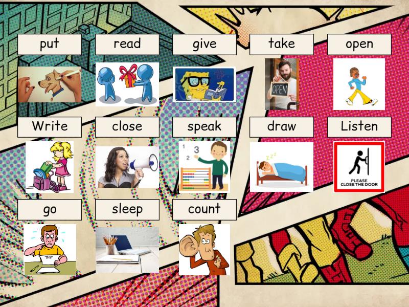 Actions Pol - Unscramble