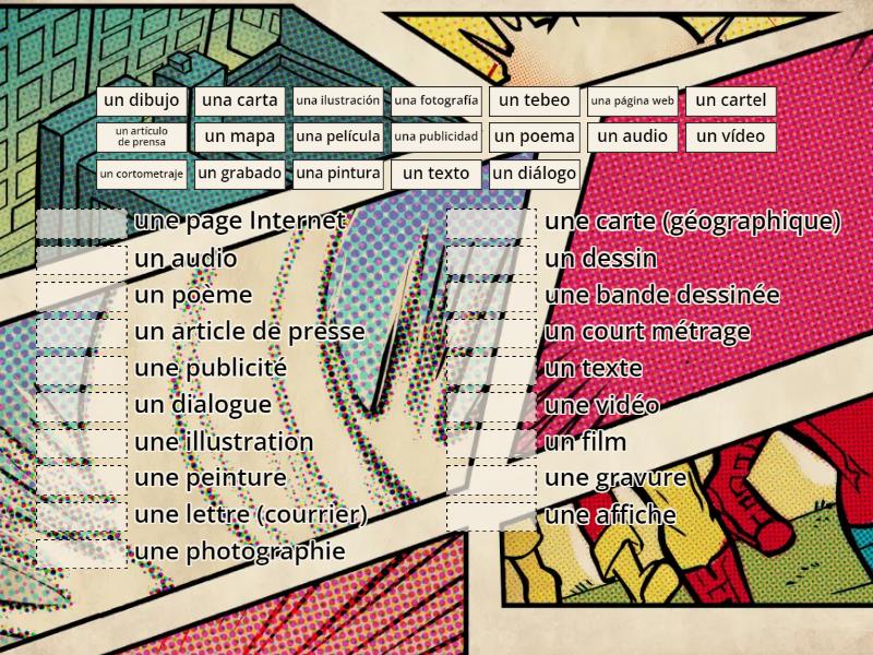 Tipos de documentos - Match up