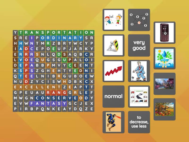 G3 Dictation 8 Word List - Wordsearch