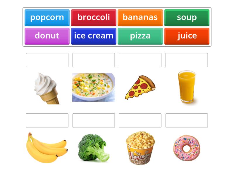 Do you like broccoli ice cream? Super Simple Songs - Match up