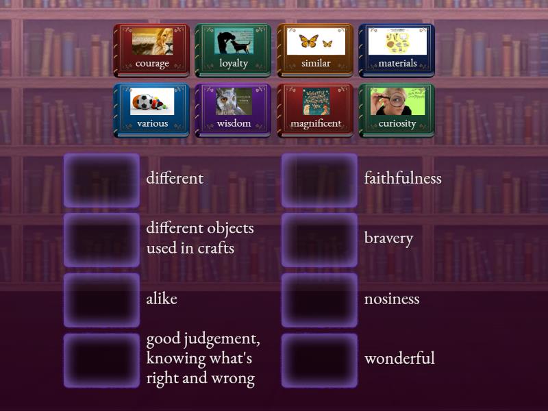 Unit 12a How to Make a Totem Pole - Match up