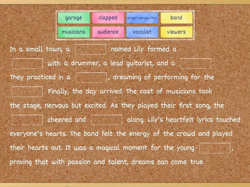 FO3 U7 voc - Missing word