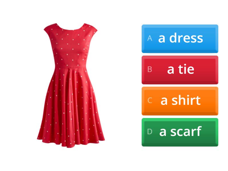 Clothes Pre-Intermediate - Quiz