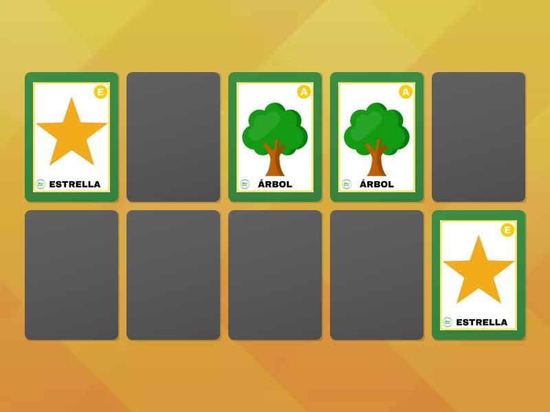 VOCALES PAREO - Matching pairs