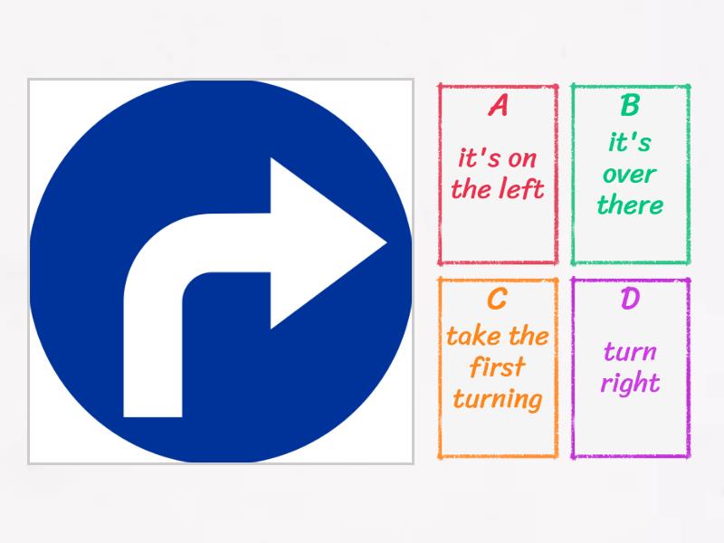 Project 3 Unit 4B Giving directions - Quiz