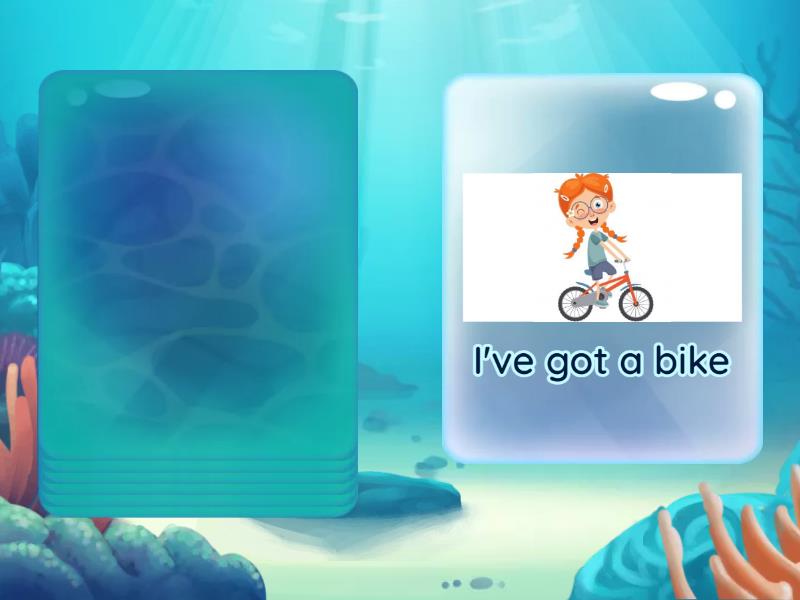 What have you got? - Speaking cards