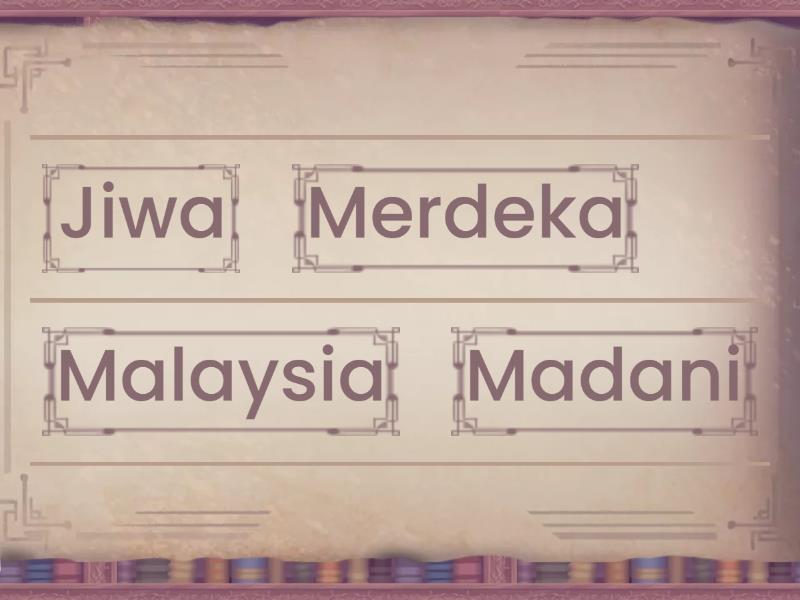 Tema Merdeka 2024 - Unjumble