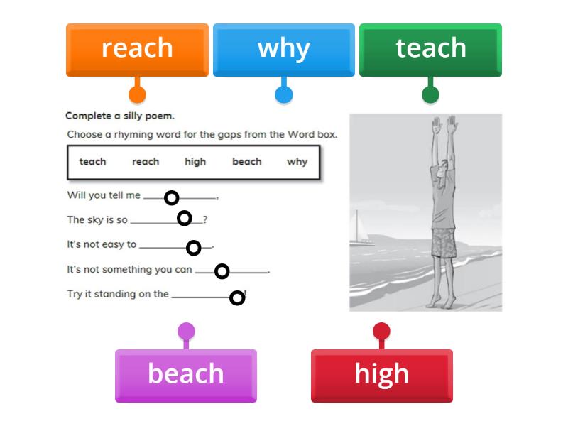 3rd Grade - Cambridge - Silly Poem - Labelled diagram