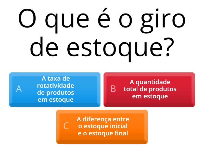 11.06 - sobre Estoque - Quiz