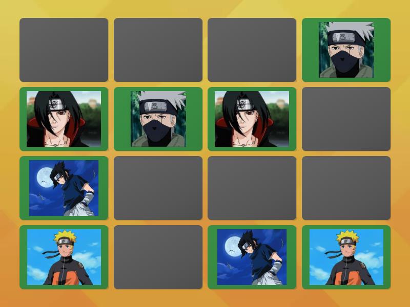 Naruto - Matching pairs