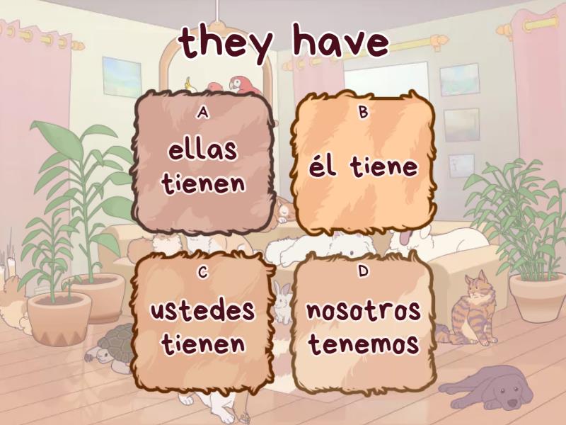 Tener Conjugation Practice - Quiz