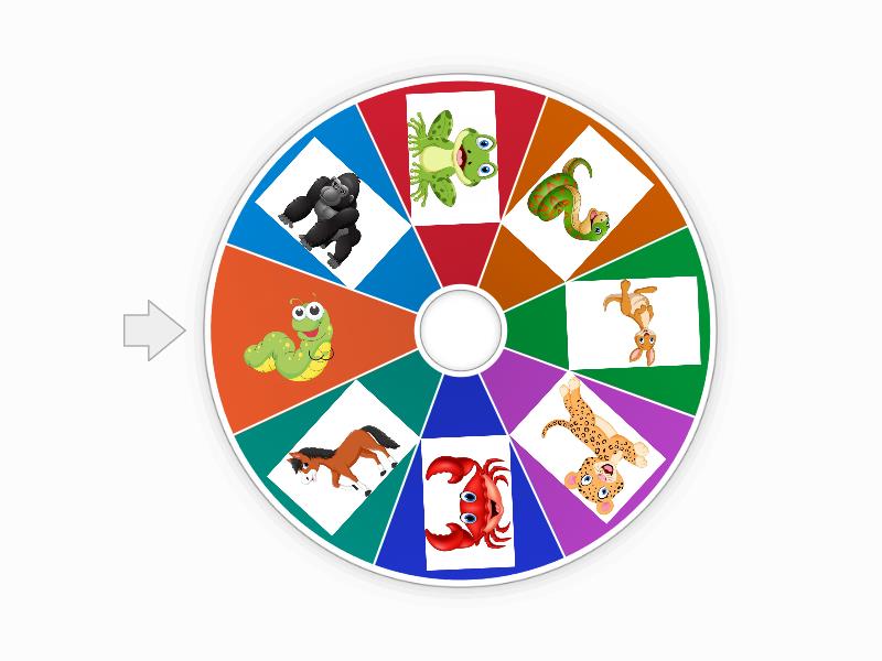 Animal Race - Spin the wheel
