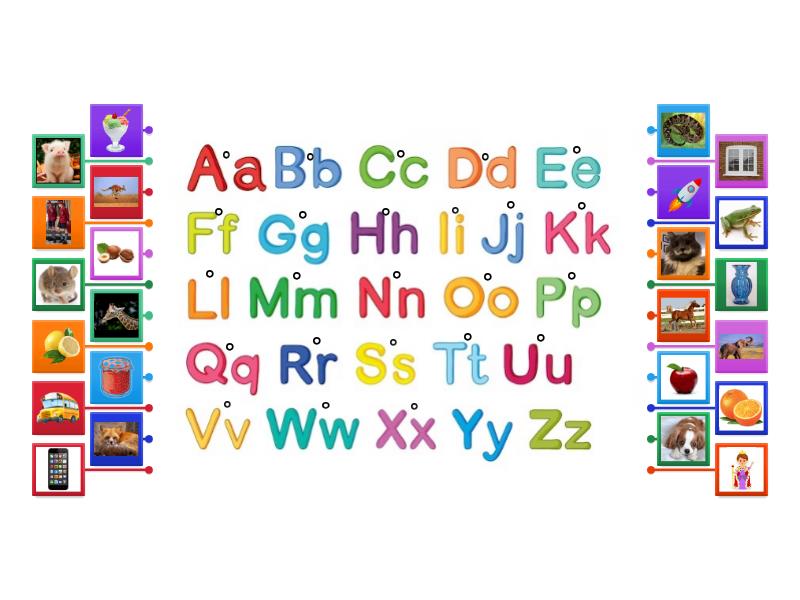 Primary. Alphabet - Labelled diagram