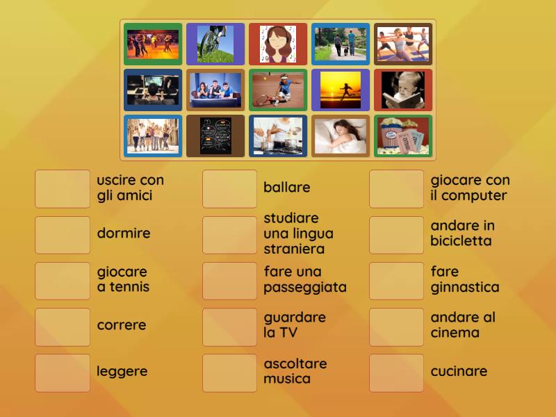 Il tempo libero - Match up