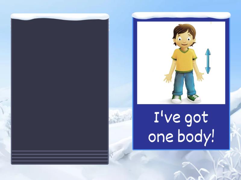 My body - Speaking cards
