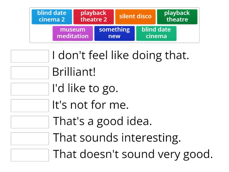 SpeakOut Elem 10 - Match up