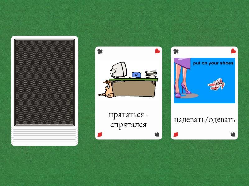 movers_irregular verbs - Speaking cards