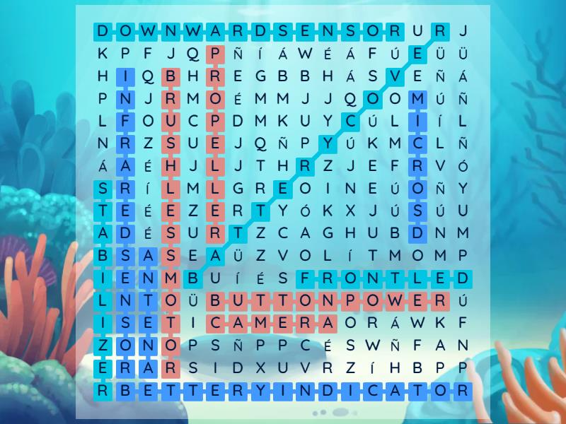 Letter soup - Wordsearch