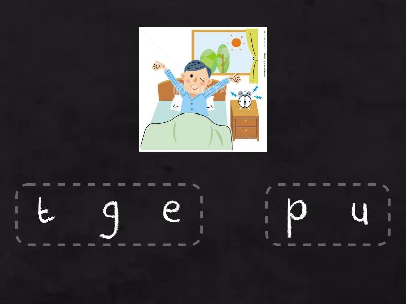 Book 2B_U4_Activity 2 (Spelling daily actions) - Anagram