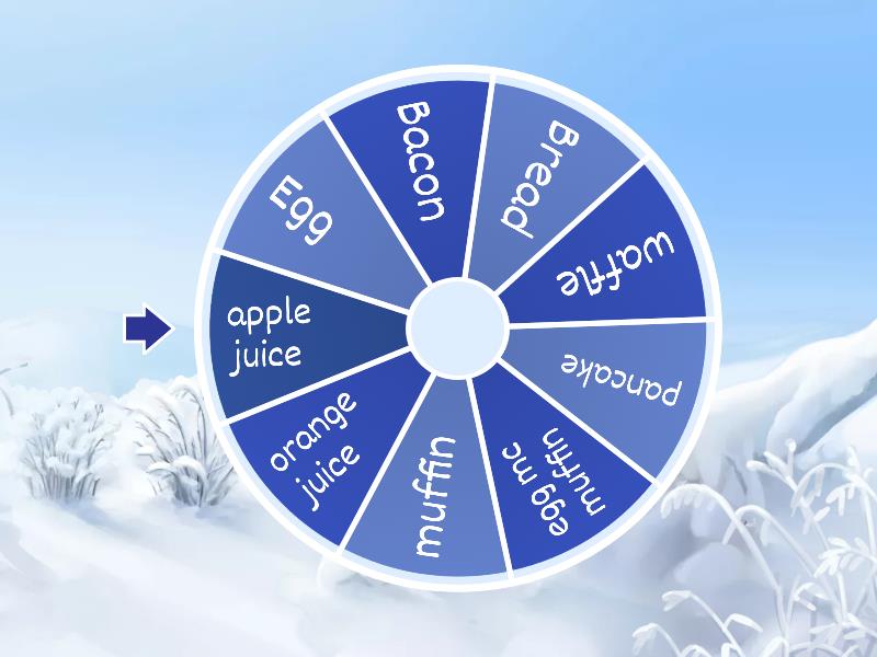 Breakfast - Spin the wheel