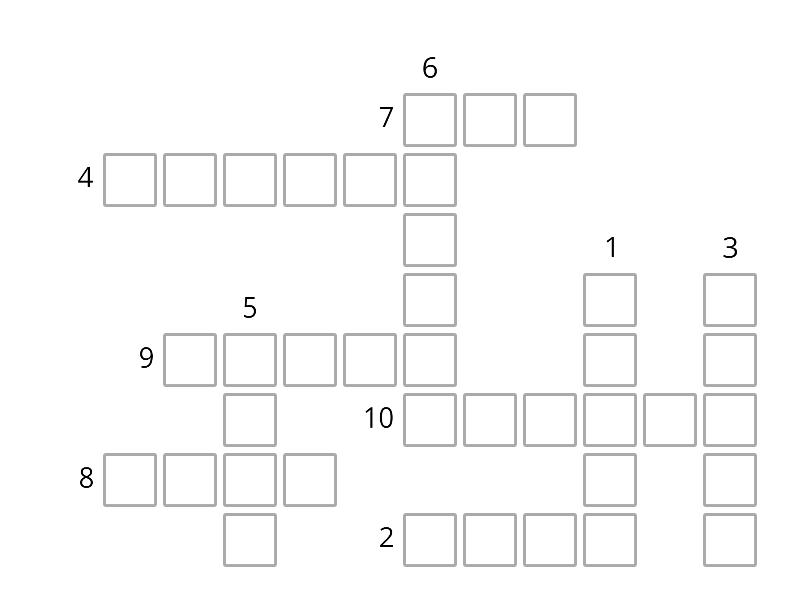 Instructions WORDSEARCH - Crossword