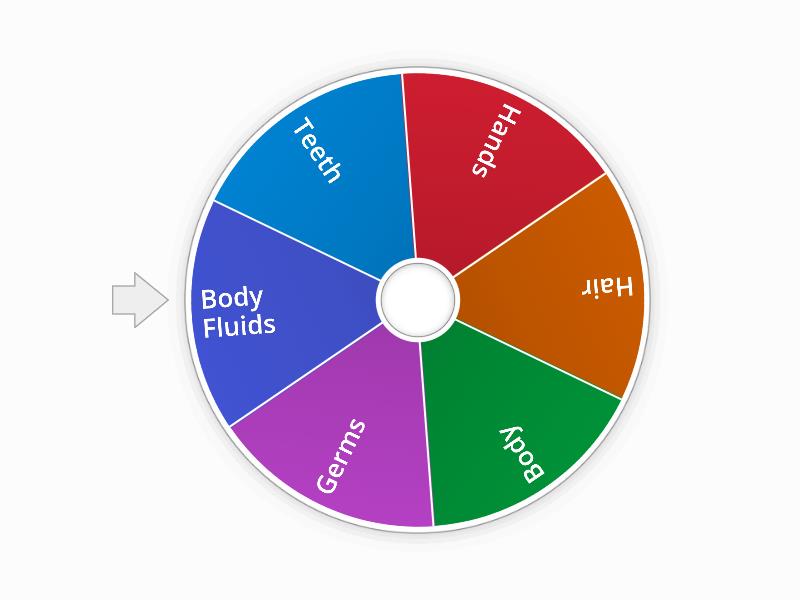 Hygiene Wheel - Spin the wheel