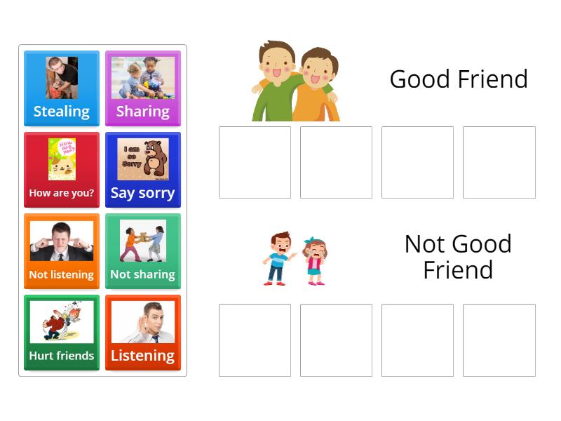 TDH Good friends - Group sort