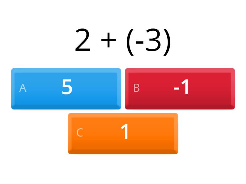 Sum integer number - Quiz