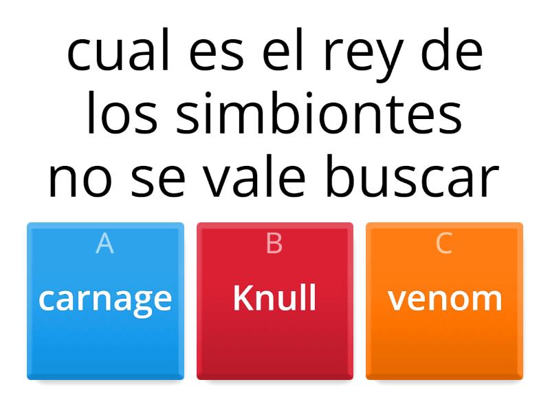 venom - Quiz