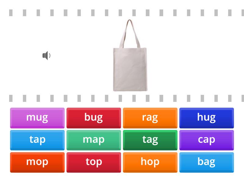 SF2 Phonics -ap -op -ag -ug - Cada oveja con su pareja