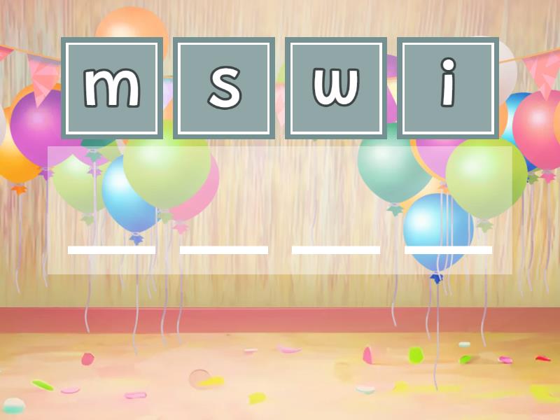 1B Ch6 Action words - Anagrama