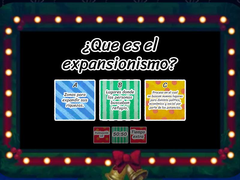 Expansionismo Europeo - Gameshow quiz