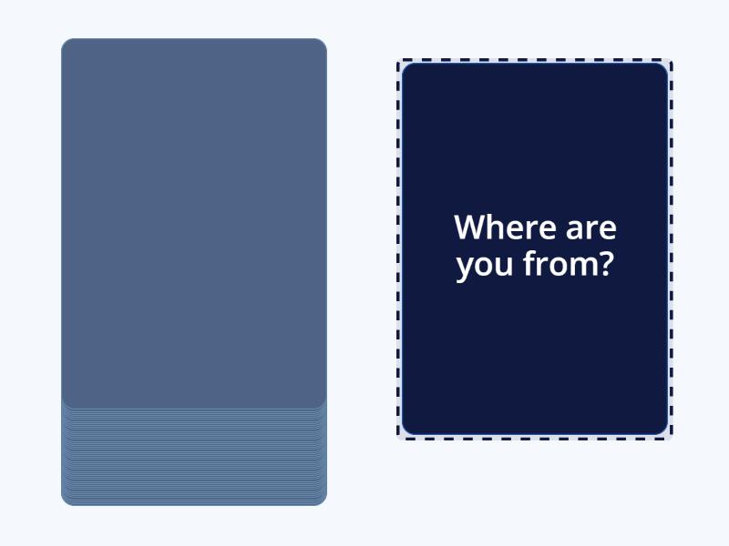 General Introduction Questions for L1 - Speaking cards