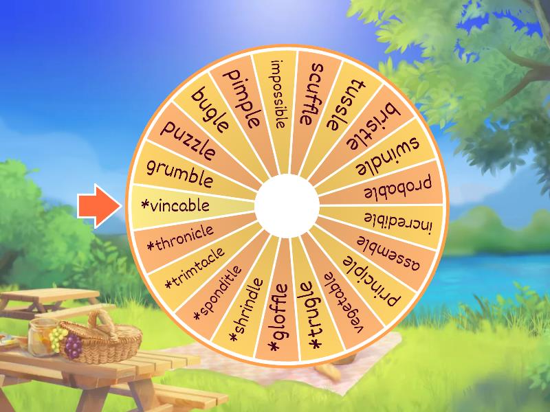 6.12 Word Wheel - Spin the wheel