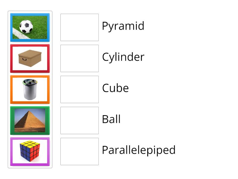SOLID GEOMETRY - Match up