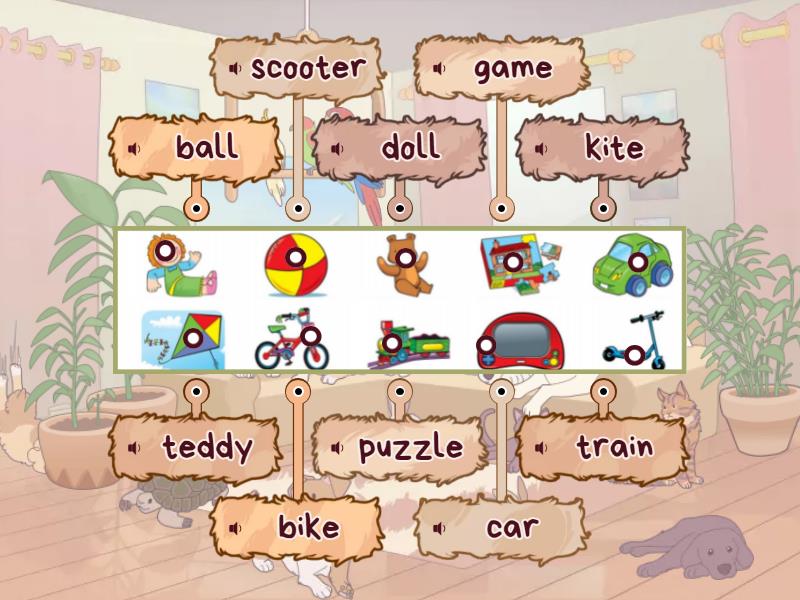 toys - Labelled diagram