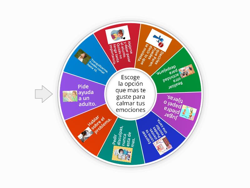 La rueda de la RESOLUCIÓN DE CONFLICTOS - Spin the wheel
